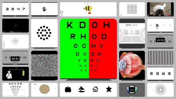 EyeCharts – Visual Acuity – Digital Visual Acuity Screen, Snellen, ETDRS